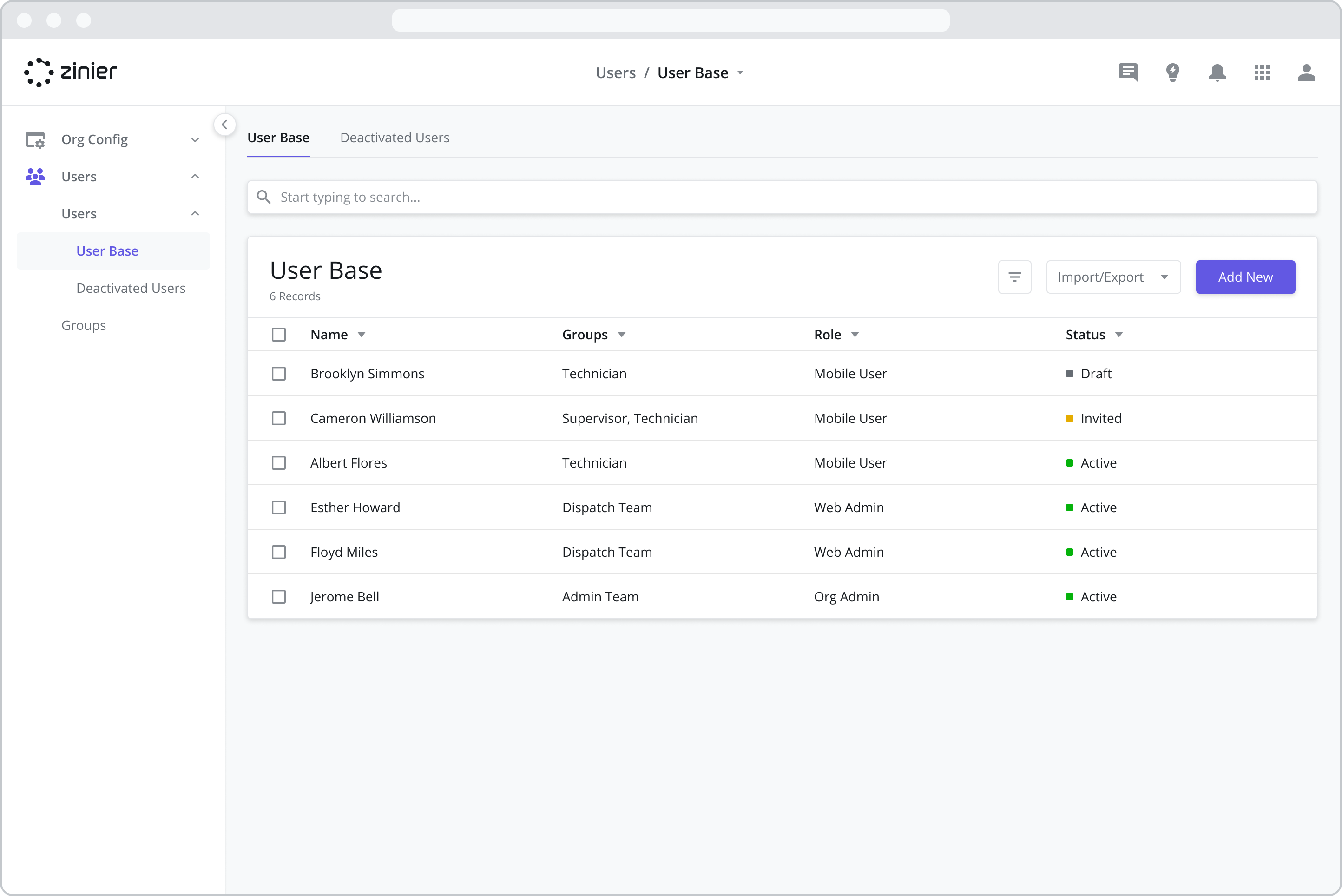 Inviting Users And Managing Groups