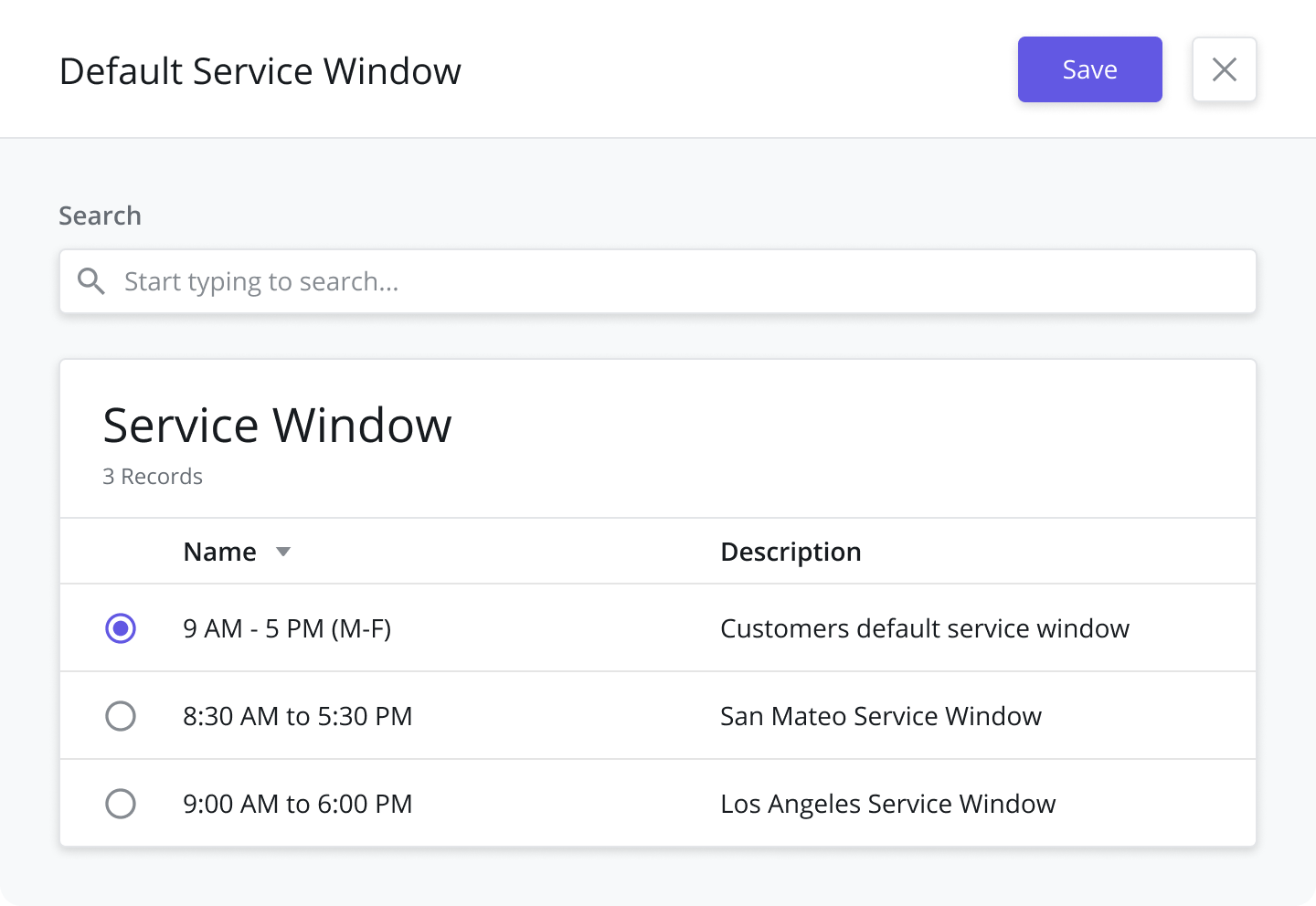 Work Order & Task Settings