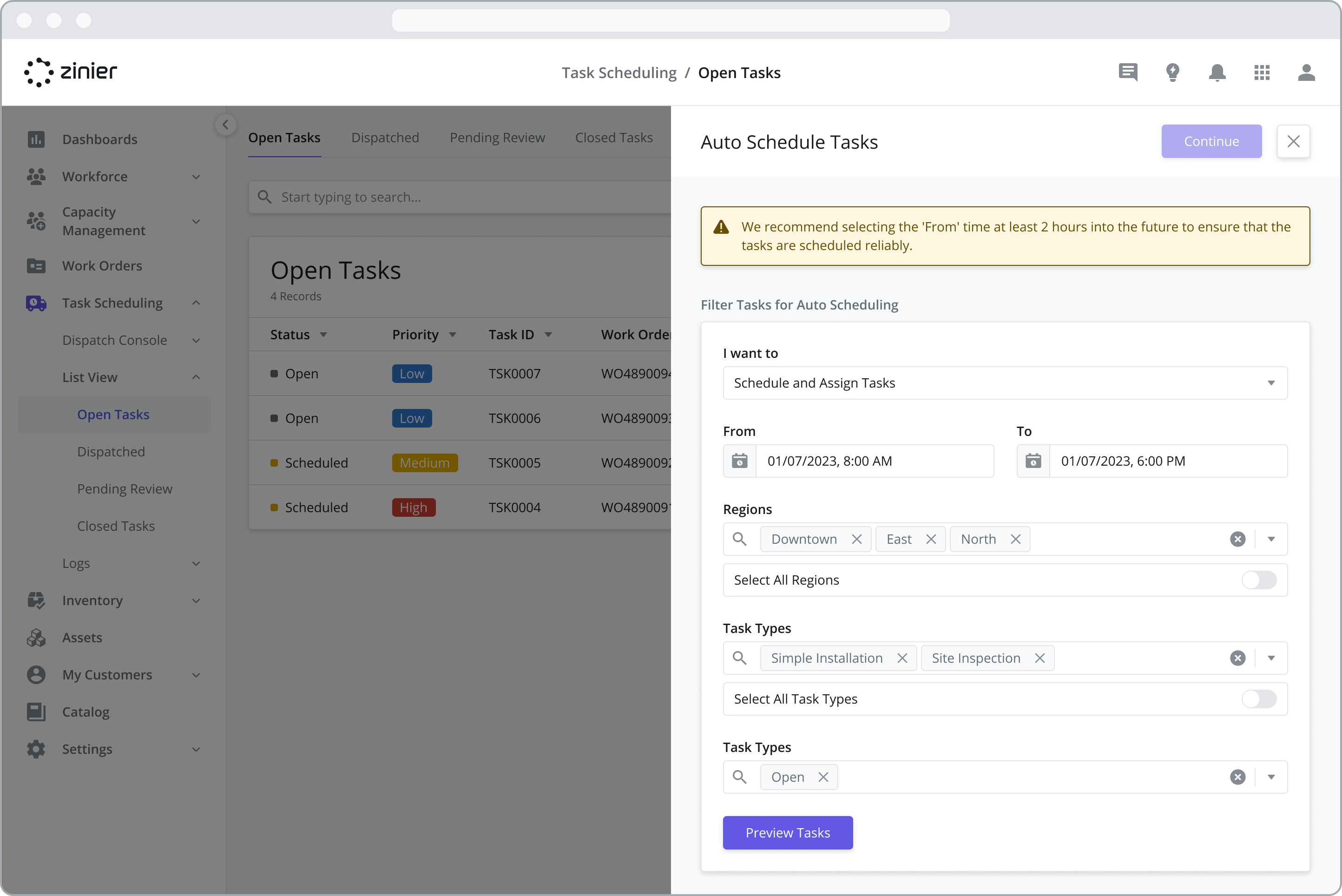 Scheduling Automation