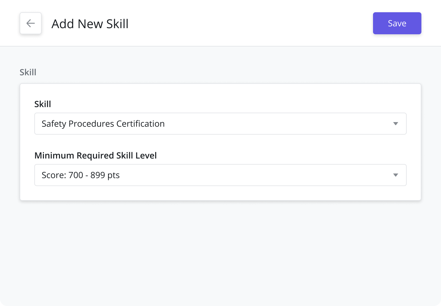 Work Order & Task Settings