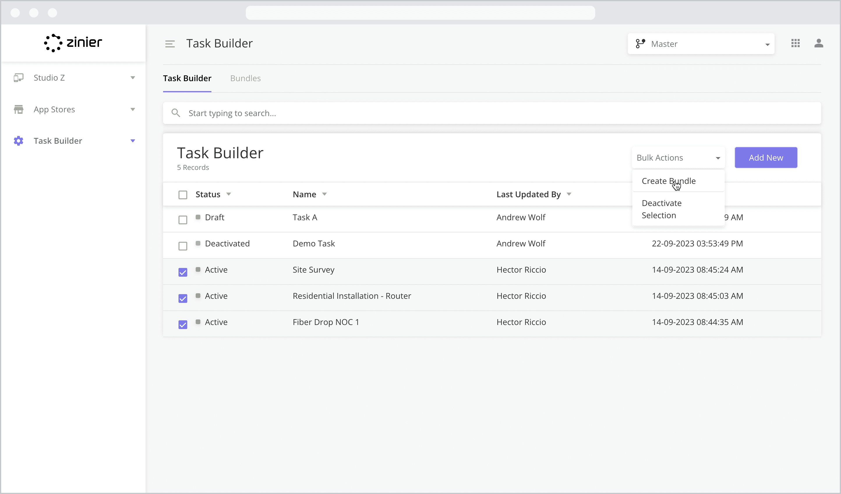 How the Task Builder Works