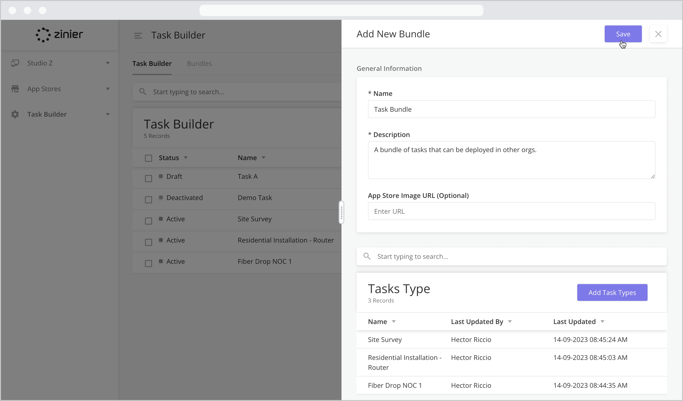 How the Task Builder Works
