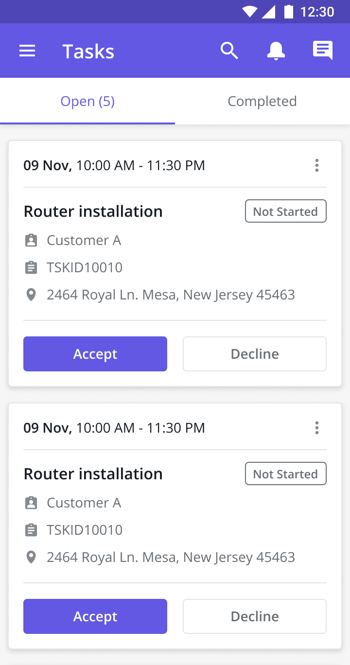 Mobile Task Execution