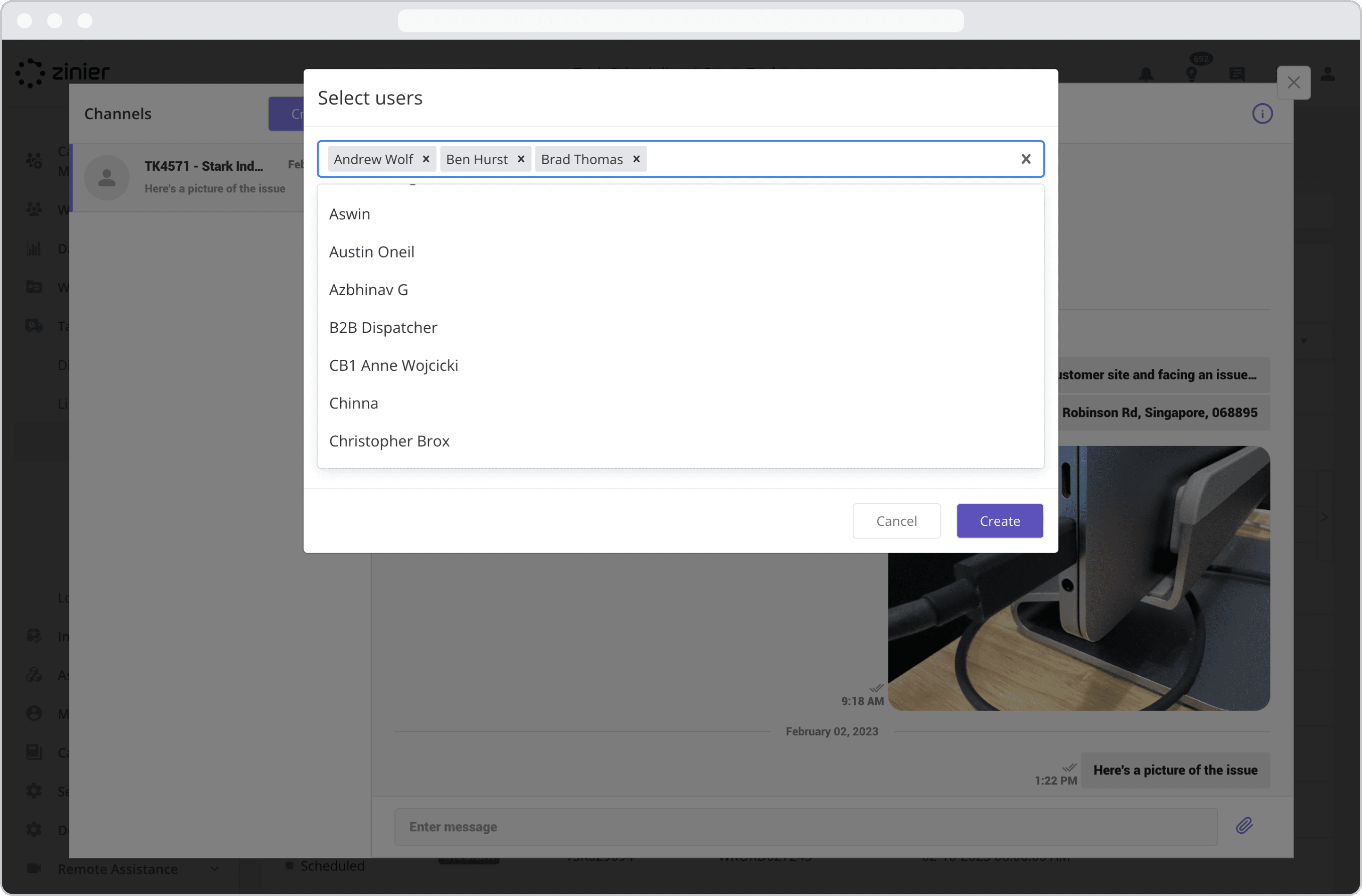 Chat (Web and Mobile Experience)